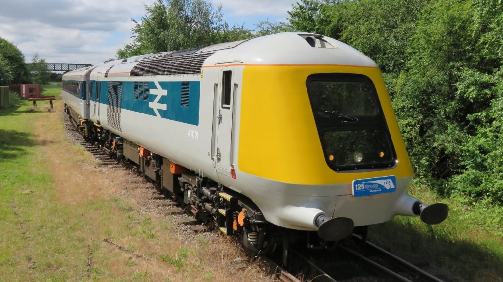 Prototype HST running Sat 26th August Great Central Railway Nottingham ...